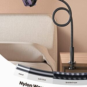 Newest Nylon Braided Flexible Arm Gooseneck Phone Holder & Phone Ring Holder GP05&RS01