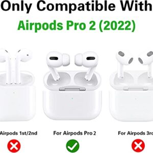 Anime Pattern Designed for AirPods Pro 2nd Generation Case Cover 2022,Cute Anime Soft TPU Shockproof for AirPods Pro 2 Case Clear with Keychain,Gift for Boys and Girls (Anime 6)