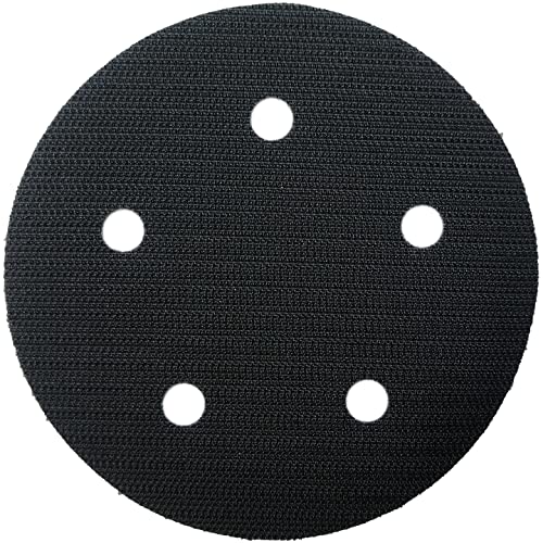 5 inch 5 Holes Premium Hook and Loop Pad Saver for Random Orbital Sanders notably extends the backing pad´s lifetime,Multi Hole Pad Protector