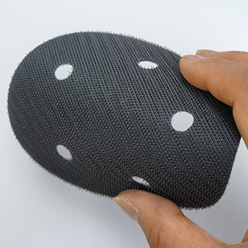 5 inch 5 Holes Premium Hook and Loop Pad Saver for Random Orbital Sanders notably extends the backing pad´s lifetime,Multi Hole Pad Protector