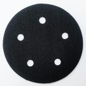 5 inch 5 Holes Premium Hook and Loop Pad Saver for Random Orbital Sanders notably extends the backing pad´s lifetime,Multi Hole Pad Protector