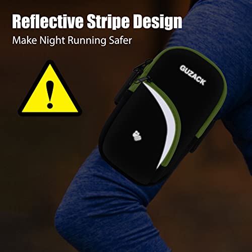 Armband Cell Phone Holder for Running Workout Exercise Sports Phone Arm Bands Pouch Bag, Running Armband for iPhone 14 13 12 11 Pro Max XS XR X Plus Samsung Galaxy Up to 6.9"