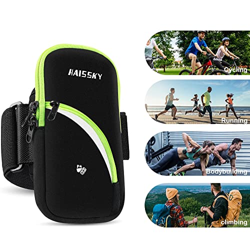 Armband Cell Phone Holder for Running Workout Exercise Sports Phone Arm Bands Pouch Bag, Running Armband for iPhone 14 13 12 11 Pro Max XS XR X Plus Samsung Galaxy Up to 6.9"