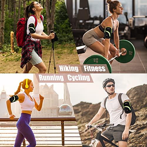 Armband Cell Phone Holder for Running Workout Exercise Sports Phone Arm Bands Pouch Bag, Running Armband for iPhone 14 13 12 11 Pro Max XS XR X Plus Samsung Galaxy Up to 6.9"