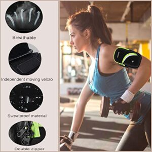 Armband Cell Phone Holder for Running Workout Exercise Sports Phone Arm Bands Pouch Bag, Running Armband for iPhone 14 13 12 11 Pro Max XS XR X Plus Samsung Galaxy Up to 6.9"