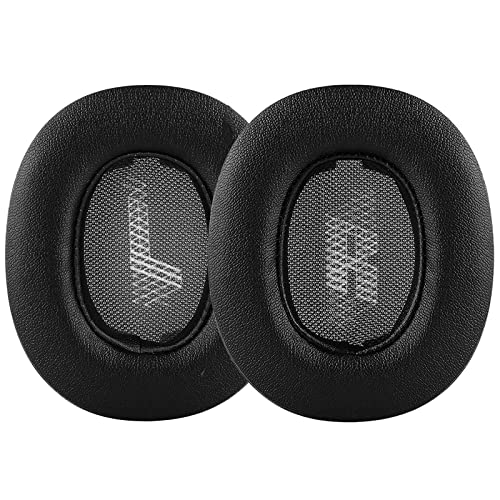 JULONGCR E55BT Earpads Replacement Ear Pads Cushion Cups Muffs Foam Pillow Parts Cover Compatible with JBL E55BT Over-Ear Headphones (Black)