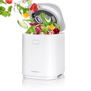 homaz life electric kitchen composter, smart waste compost machine, indoor countertop food cycler, 4.5 liters