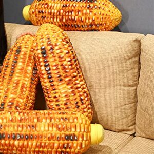 Maxpetus Toasted Corn Pillow, Green Corn, 3D Simulation Independent Sofa Decoration Cushion (24in, Roast Corn)