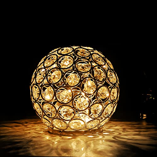 CTSC Led Decorative Ball, Decorative Light Ball, Christmas Decorations, Led Christmas Lights Ball, Perfect Decor Accent (5 Inch, Warm White)