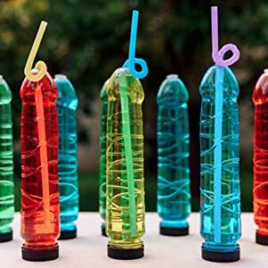 TIPSY RICHARD Penis Bottle 4 pack Bachelorette Party Favors Gifts and Supplies - Adults Party plastic clear Cups + Cocktail Drinkware 7.5oz - Ladies night's - sexy drinks