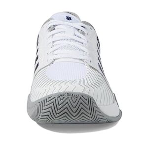 K-Swiss Men's Pickleball Supreme Shoe, White/High Rise/Black, 9 M