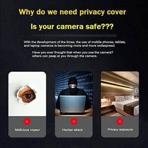 Laptop Camera Cover Slide, Webcam Cover Slide, [6-Pack] Ultra-Thin for iPhone, iMac,PC, iPad Pro, Computer,Desktops,MacBook Accessories etc,Protect Your Visual Privacy and Security