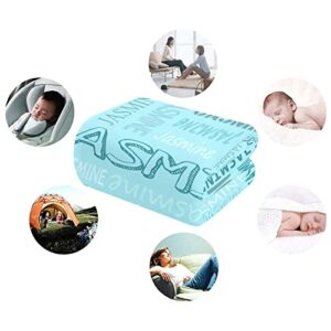 Dr.TOUGH Custom Blanket Personalized Baby Blanket with Name Customized Flannel Throws Blankets Personalized Blanket for Kids Adults