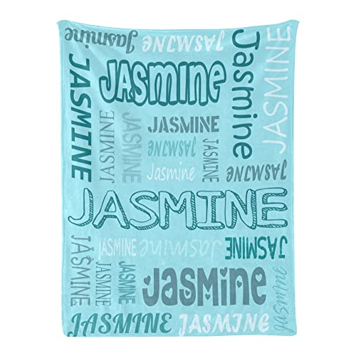 Dr.TOUGH Custom Blanket Personalized Baby Blanket with Name Customized Flannel Throws Blankets Personalized Blanket for Kids Adults