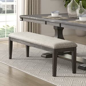 Lexicon Newbury Dining Bench, Brown