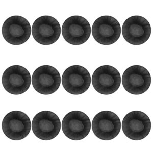 Healifty Headphone Ear Covers 150pairs Fabric Sweatproof Sleeve for Earpad Non-Woven Cover, Cup Black Headphone on Ear Fit Covers Disposable Earcup Most Nonwoven Headphones Headphone Earpads