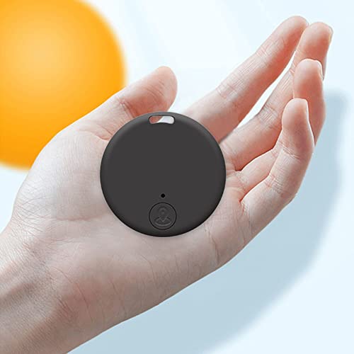 JAMRYSE Portable Tracking Bluetooth 5.0 Mobile Key Tracking with Ring,Smart Anti-Loss Device Waterproof Device Tool Pet Loc_ator Finder Tracker for Pet Cats Dogs Wallet Key,Easy to Use (Black)