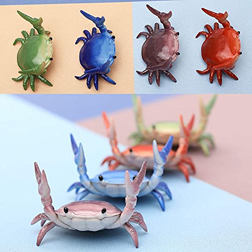 Glasses Frames Penholder Japanese Creative Pen Holder Cute Crab Weightlifting Crabs Penholder Bracket Storage Rack Gift Stationery (Orange)