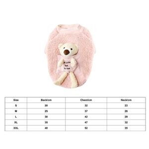 Pet Clothes Small Pet Clothes Dog Clothes Fall and Winter Clothes New Teddy Small Dog Pet Clothes Winte Back Teddy Bear Sweater