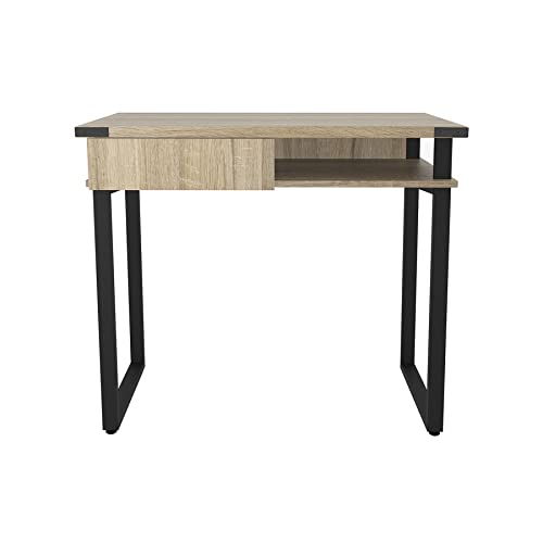 Mirella SOHO Desk with Drawer, Sand Dune