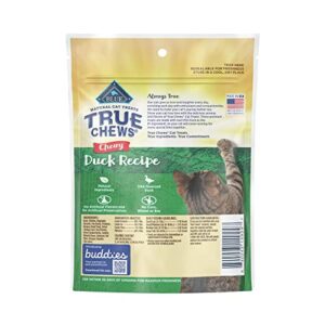 Blue Buffalo True Chews Natural Chewy Cat Treats, Duck 3 oz bag