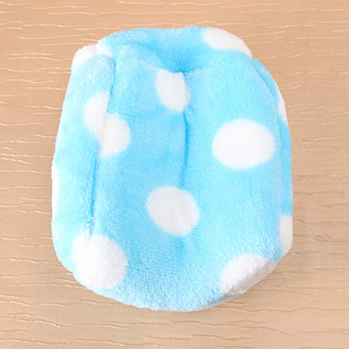 iplusmile 2pcs for Pig Bed Chinchilla Hammock, Xsblue Ferret Beds Plush Blue，Size Animals Blue Be Fleece Hanging Small and Mice Nest Soft - Hideaway Cotton L Bed, Hideout Hideout, Sleeping