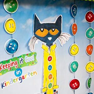 Edupress Pete The Cat Keeping it Cool in Bulletin Board Set (EP63922) & Pete The Cat Groovy Shoes Accents, Pack of 36 (EP63233)