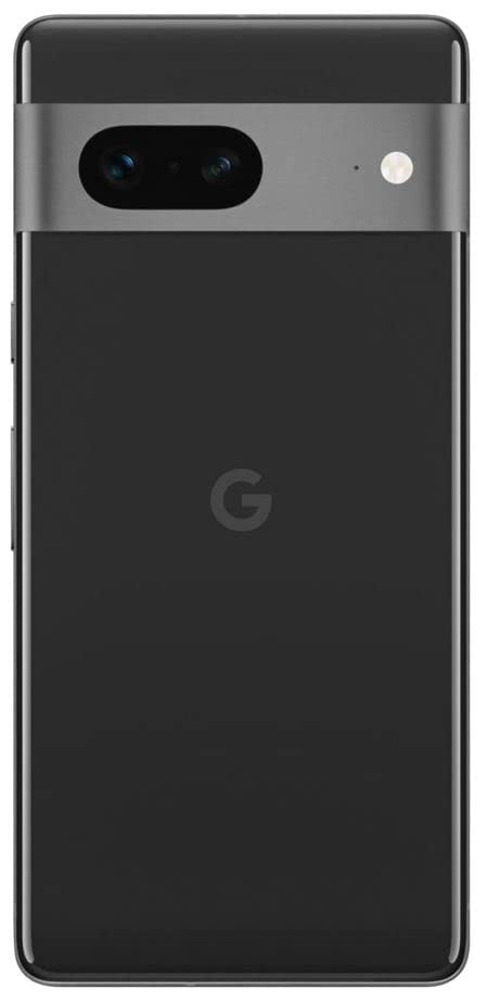 Google Pixel 7 5G 128GB 8GB RAM 24-Hour Battery Factory Unlocked for All Carriers Global Version - Obsidian, Black