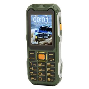 lbec unlocked cell phone, unlocked senior phone, stereo surround sound, dual sim, messaging (green)