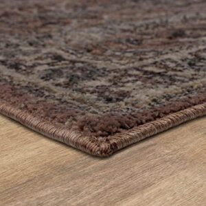 Mohawk Home Hertford Traditional Ornamental Beige 1' 11" x 3' Area Rug Perfect for Living Room, Dining Room, Office