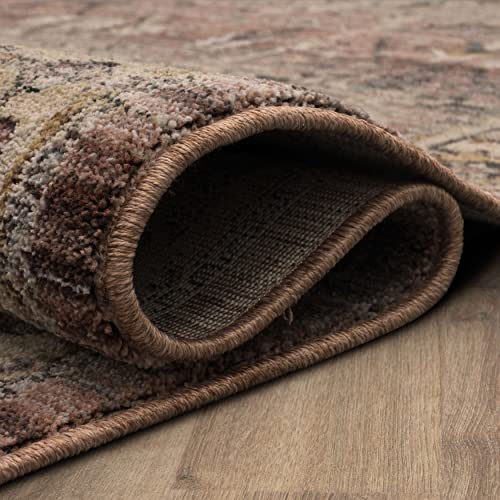 Mohawk Home Hertford Traditional Ornamental Beige 1' 11" x 3' Area Rug Perfect for Living Room, Dining Room, Office