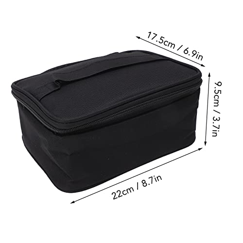 GOWENIC Portable Oven, Mini Portable Oven Food Warmer Microwave Heated Lunch Box Lunch Bag USB Charging, Aluminum Film Liner, 2 Heating Methods, for Office Travel Home Kitchen