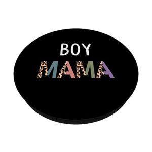 Boy Mama Funny Womens Boy Gift Boy Mom PopSockets Swappable PopGrip