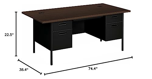 HON Desk, Brown