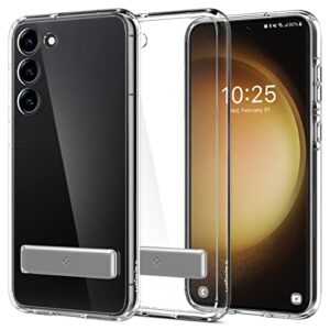 spigen ultra hybrid s designed for galaxy s23 case (2023) - crystal clear