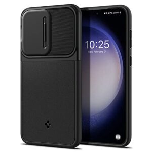 spigen optik armor designed for galaxy s23 plus case (2023) - black