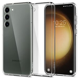 spigen ultra hybrid designed for galaxy s23 case (2023) - crystal clear