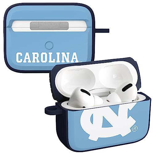 AFFINITY BANDS North Carolina Tar Heels HDX Case Cover Compatible with Apple AirPods Pro 1 & 2 (Classic)