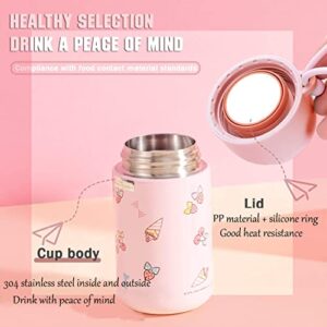 Roffatide Anime Cinnamoroll Cute Stainless Steel Vacuum Thermos Water Bottle Mug for Girls Women Hot & Cold for Hours Insulated Bottle Gift for Birthday Christmas Blue