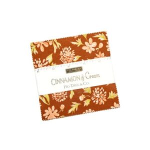 cinnamon & cream charm pack 20450pp by fig tree from moda by the pack