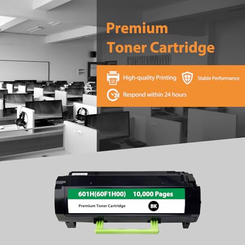 Jmomy 601H 60F1H00 Remanufactured Toner Cartridge Replacement for Lexmark 601H 60F1H00 for MX310 MX410 MX510 MX511 MX610 MX310dn MX511d MX410de MX510de MX511dte MX611dhe MX610de (10,000 Pages/Black)