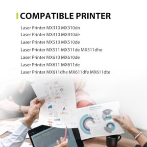 Jmomy 601H 60F1H00 Remanufactured Toner Cartridge Replacement for Lexmark 601H 60F1H00 for MX310 MX410 MX510 MX511 MX610 MX310dn MX511d MX410de MX510de MX511dte MX611dhe MX610de (10,000 Pages/Black)