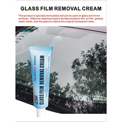 Car Glass Oil Film Cleaner mc.p.p Safety and Long-Term Protection, Glass Clear Windshield Cleaner car Paint Oil Film Remover (20g*3)