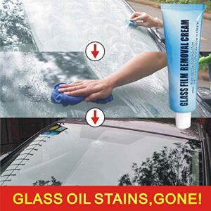 New Car Glass Oil Film Cleaner [3 Pack], Car Glass Oil Film Cleaner Safety and Long-Term Protection