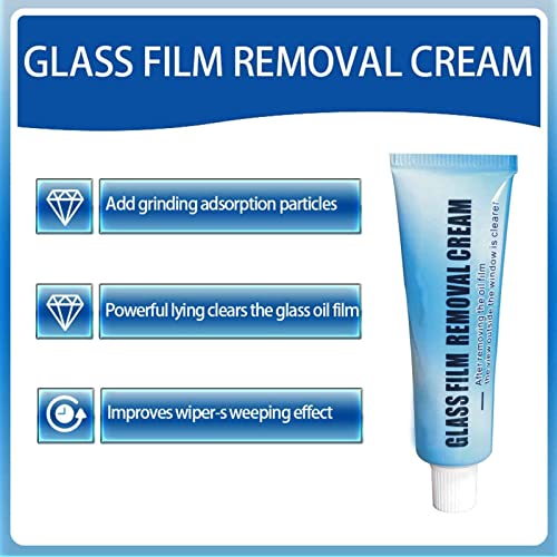 New Car Glass Oil Film Cleaner [3 Pack], Car Glass Oil Film Cleaner Safety and Long-Term Protection