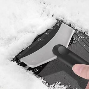 HBaby Ice Scraper for Car Windshield Car Window Frost Remover Scratch-Free Ice Breaker Shovel Cleaning Tool Car Winter Accessories for Quick Clean Glass