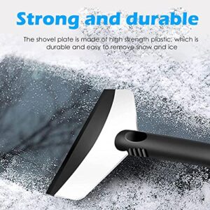 HBaby Ice Scraper for Car Windshield Car Window Frost Remover Scratch-Free Ice Breaker Shovel Cleaning Tool Car Winter Accessories for Quick Clean Glass