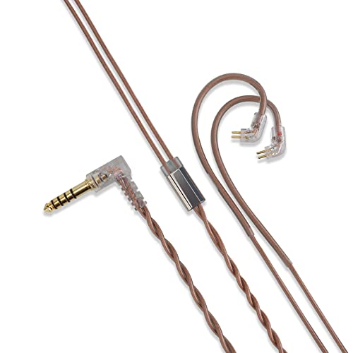 HiFiGo LETSHUOER M3 Purity 6N Monocrystalline Copper Earphone Cable, EJ07M Original Cable 3.5/4.4-0.78 2Pin (4.4mm-0.78 2PIN)