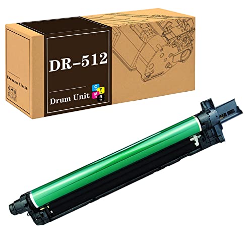 ZLOR A2XN0TD DR-512 DR512 K C M Y Imaging Drum Unit, Suitable for Konica Minolta Bizhub C224 C224e C284 C284e C364 C364e C454 C454e C554 C554e Printer Photo Conductor Dru Yellow