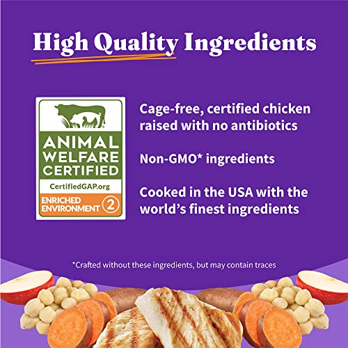 Halo Holistic Adult Dog Grain Free Cage-Free Chicken & Sweet Potato Recipe 3.5 lb Bag